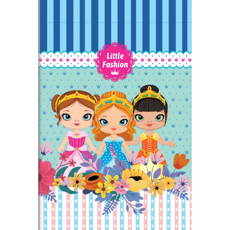 Cuaderno Rozini A5 16x21 T/F Rayado Little Fashion Cuaderno Rozini A5 16x21 T/F Rayado Little Fashion